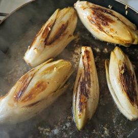 Braised Belgian Endives - BELGIAN FOODIE